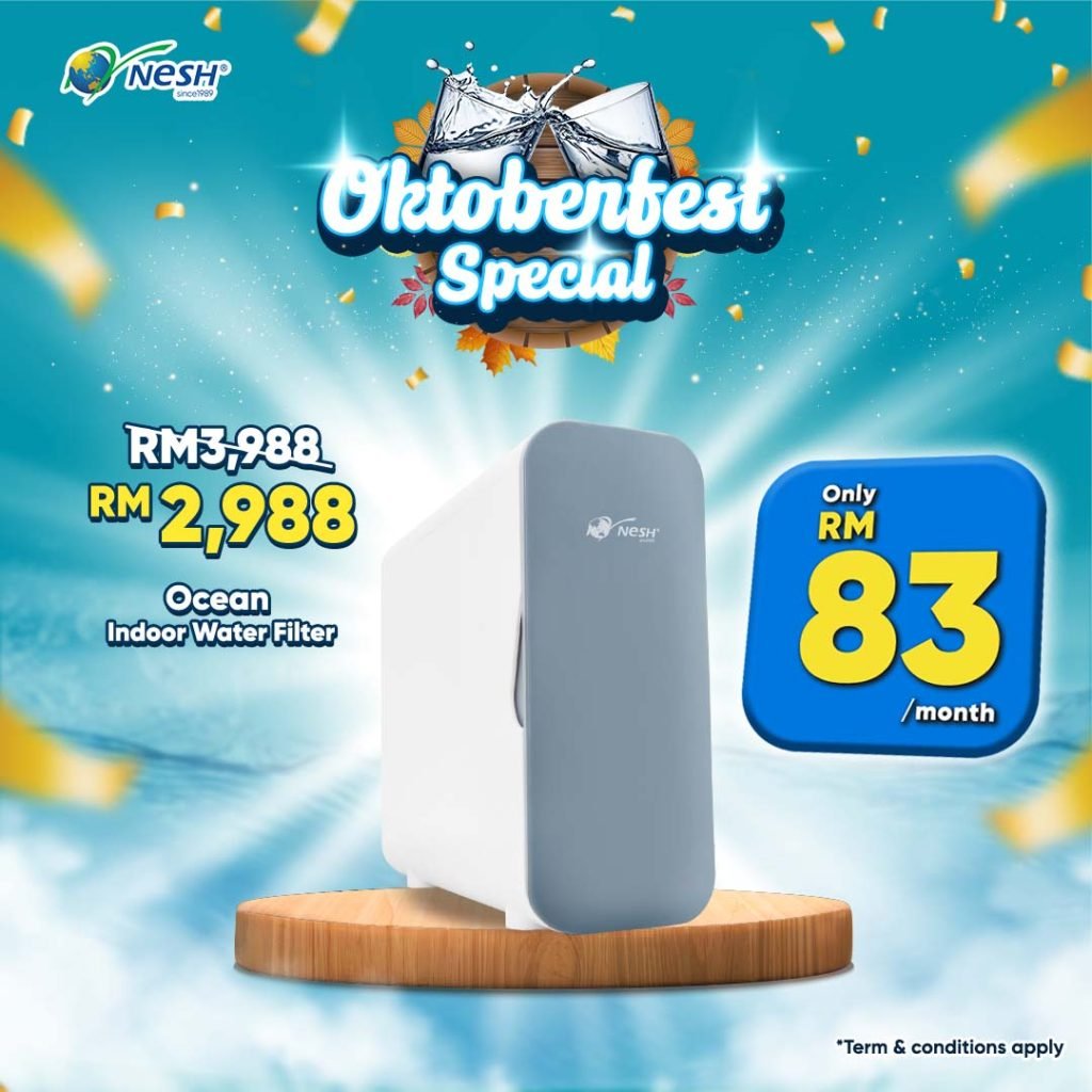 NESH Ocean Indoor Water Filter – Malaysia Best Indoor Water Purifier ...